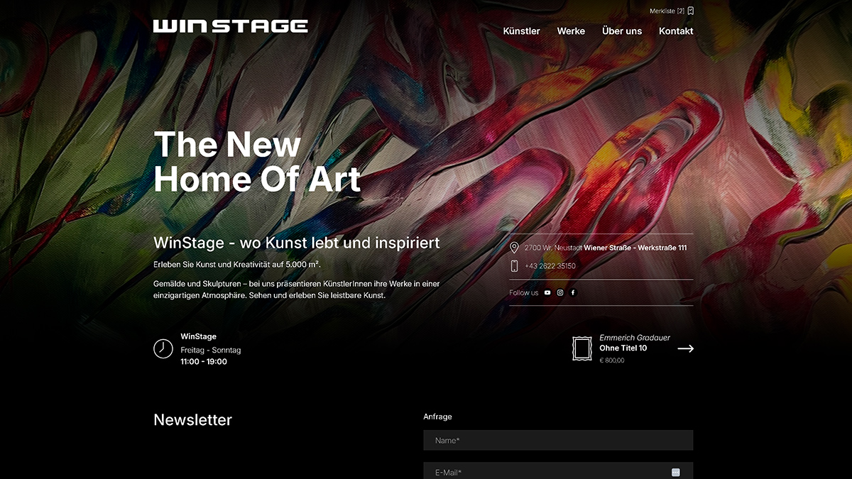 Danny Whitfield Archive - WinStage – The New Home of Art